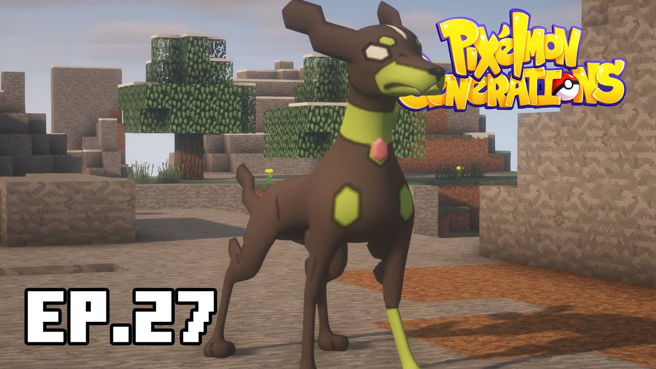 EP. 27 ทำตั้งนานได้เเค่ 10% | pixelmon generations - YouTube