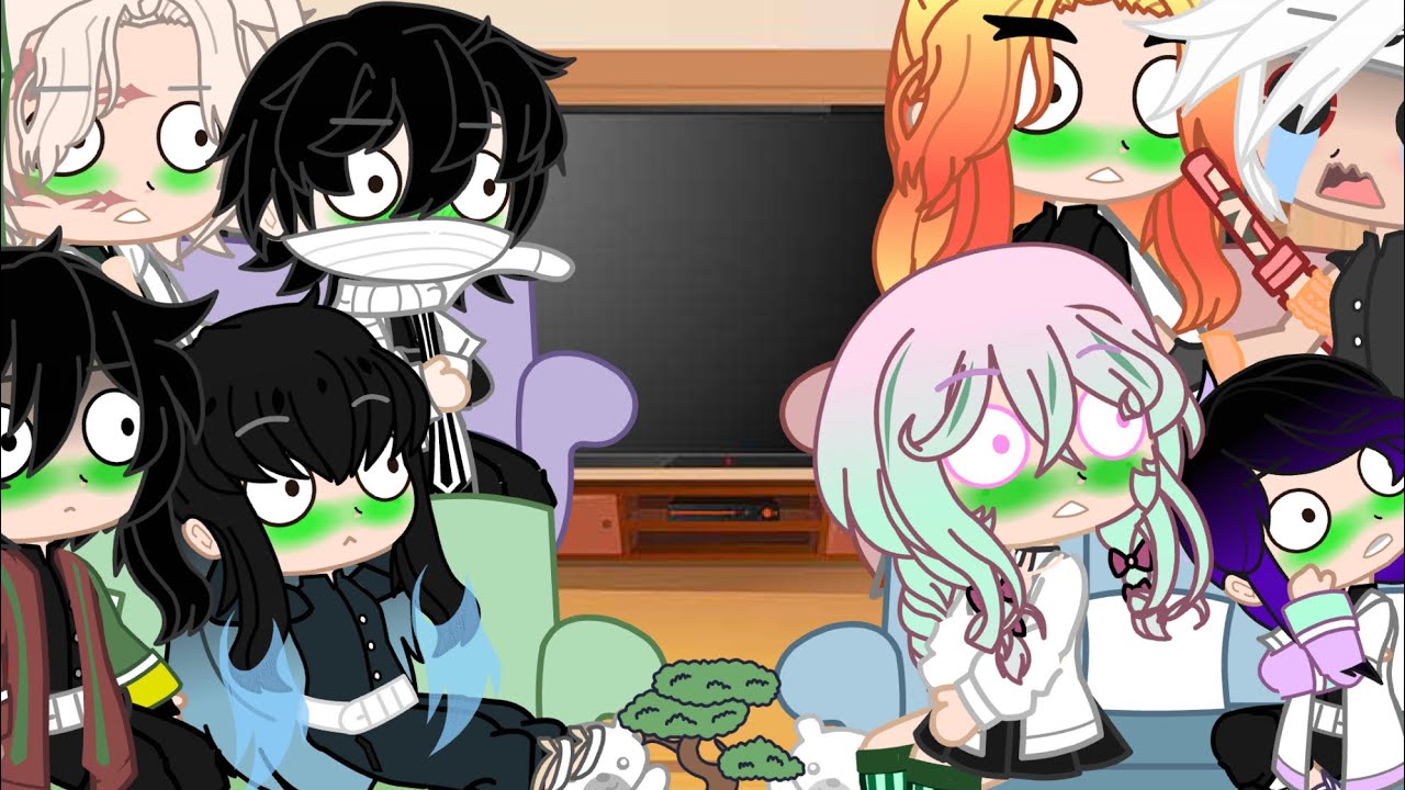 {hashiras react to my videos}{kny}{angst}{giyuu,obanai,sanemi,rengoku ...