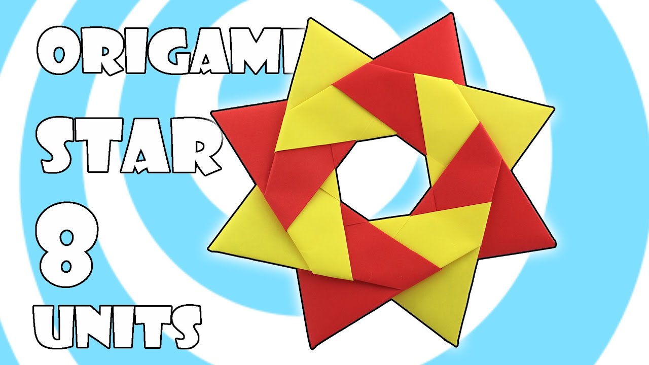 Modular Origami Robin Star Tutorial (Maria Sinayskaya) - YouTube