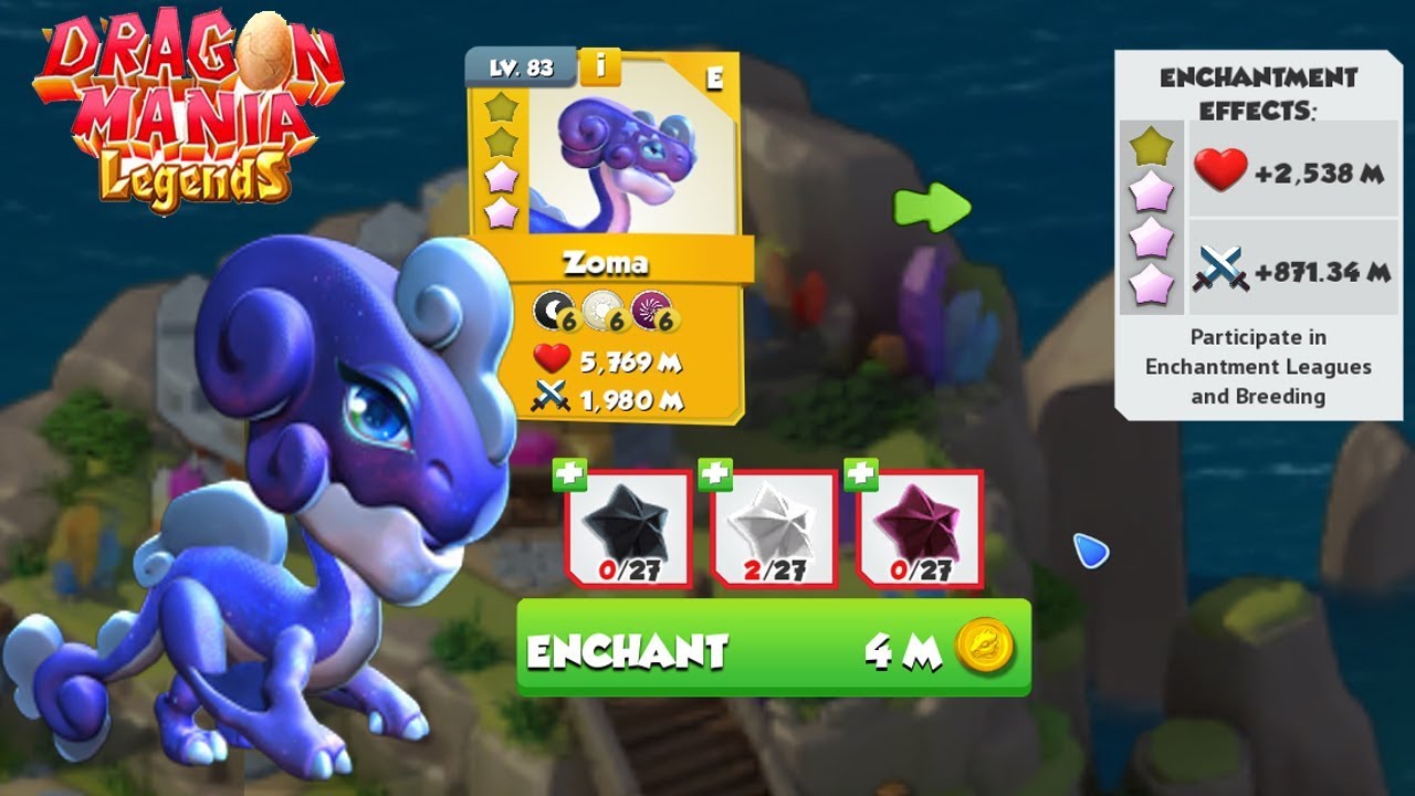 Upgrade Stardust Dragon Stars 6 - Dragon Mania Legends | part 1192 HD ...