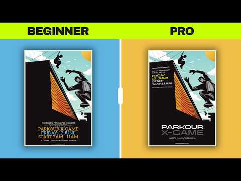 How To Go From Beginner To PRO Graphic Design Tier! (Real Examples)