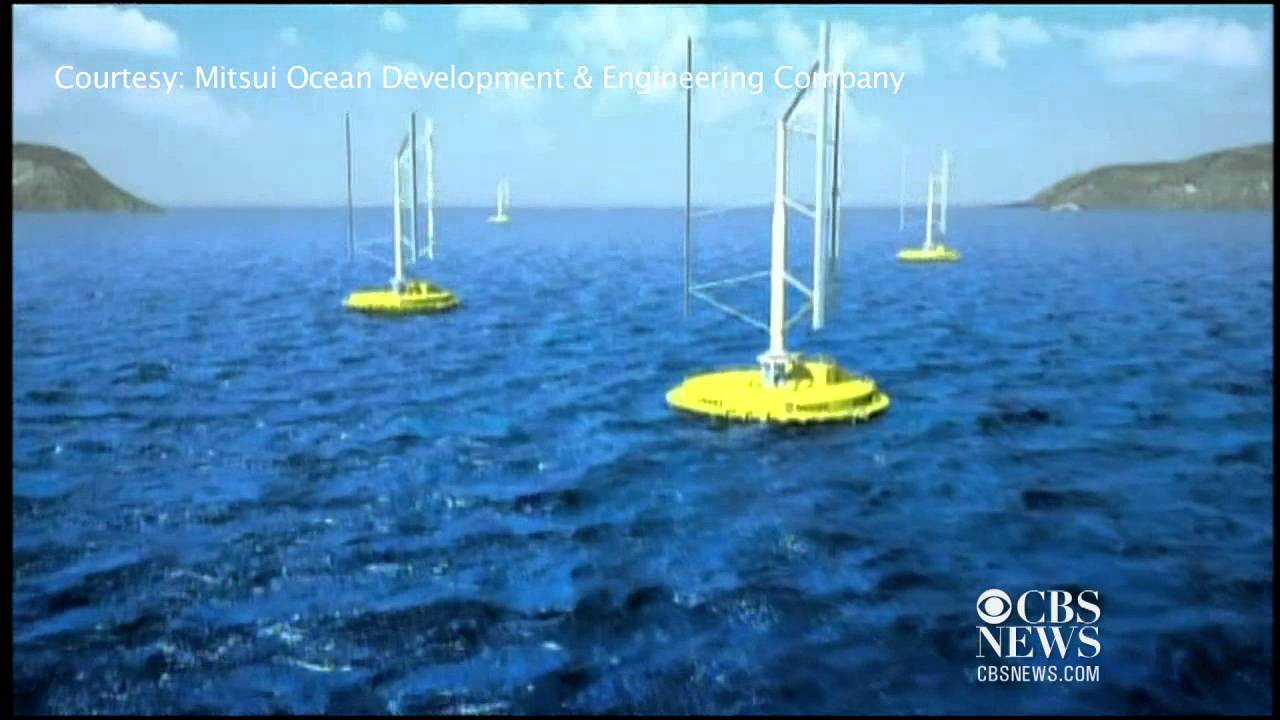 First wind-waves power system to be installed off Japanese coast - YouTube