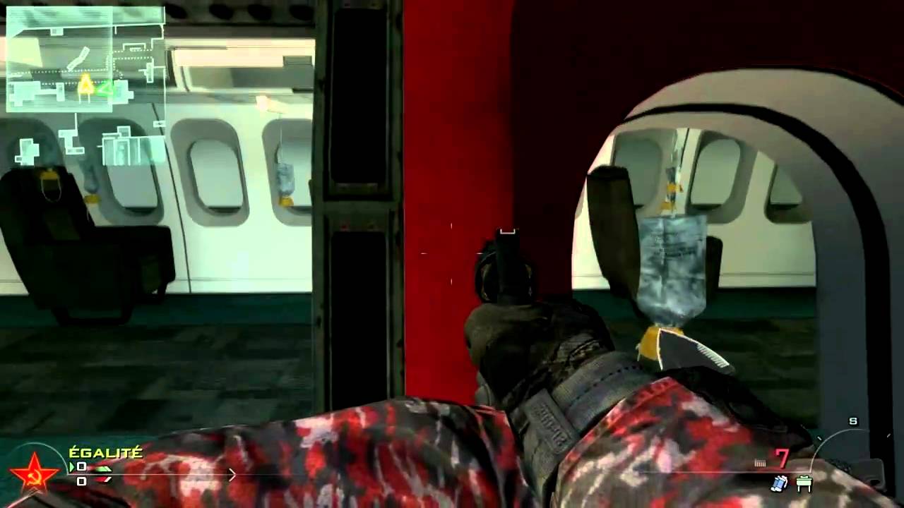 Glitch on Terminal with Commando + Tactical Knife : Climb on the Plane ...
