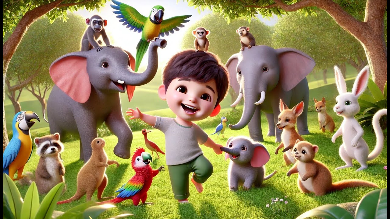 Joyful Animals Song 🎶 Dance & Sing Along with Fun Creatures! - YouTube ...
