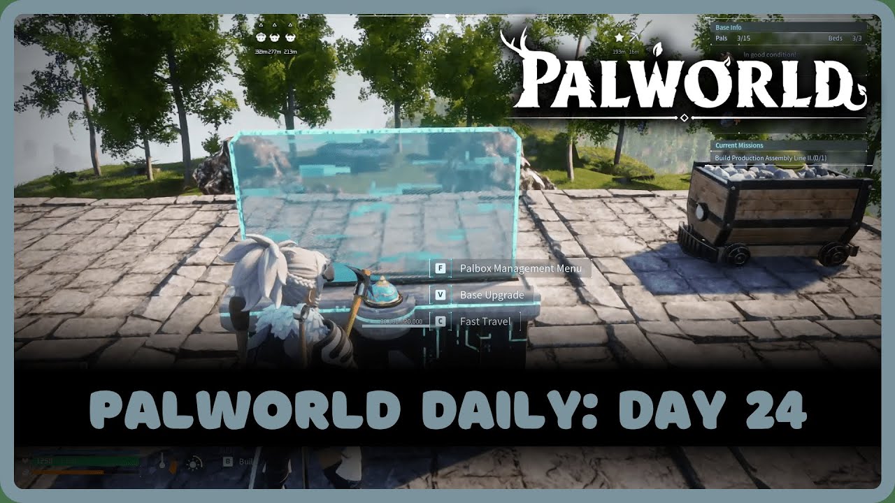 Palworld Daily | Progression Series Day 24 | Palworld - YouTube