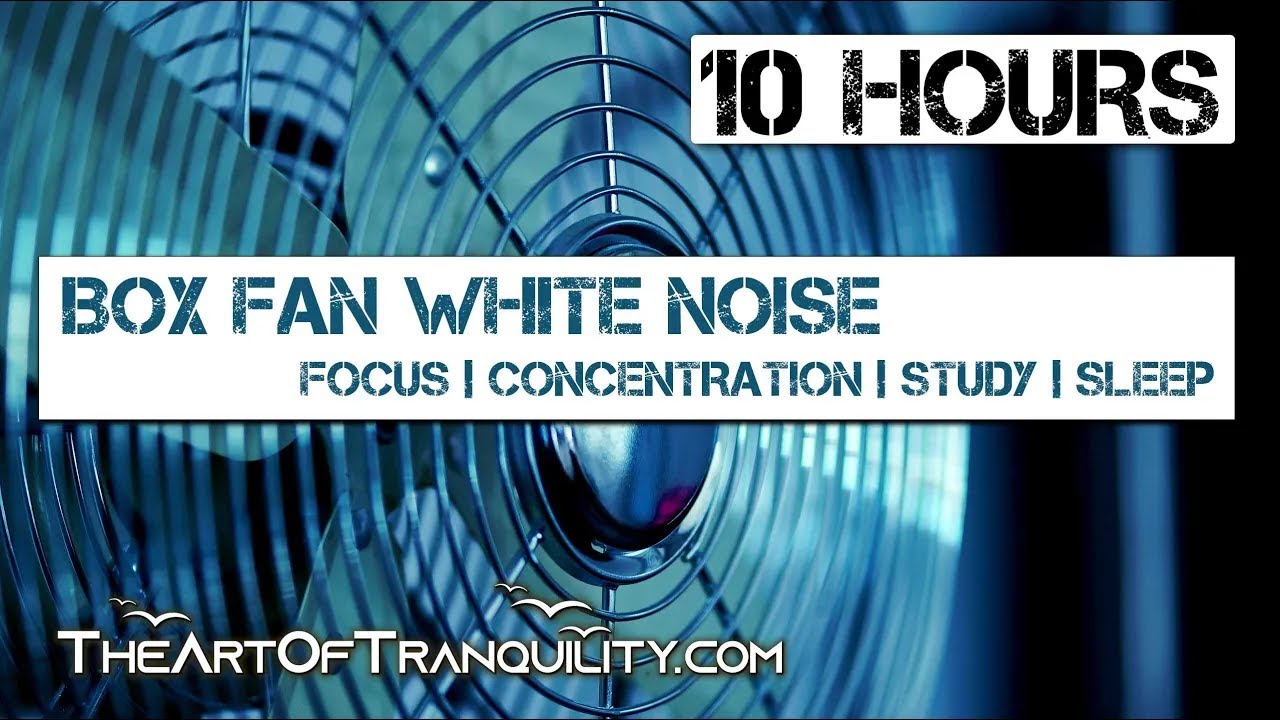 BOX FAN SOUNDS - WHITE NOISE | Sleep, Focus, Concentration, Study ...