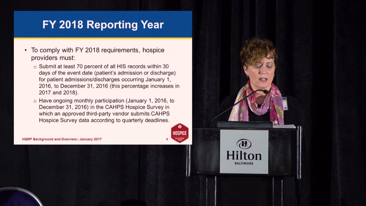 Hospice Quality Reporting Program (HQRP) Background and Overview - YouTube