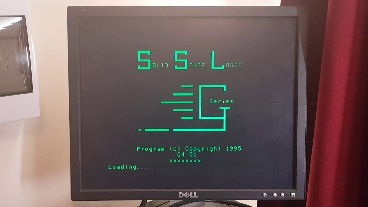 SSL 4000E G Series Computer - Loading from 8" Disk... - YouTube