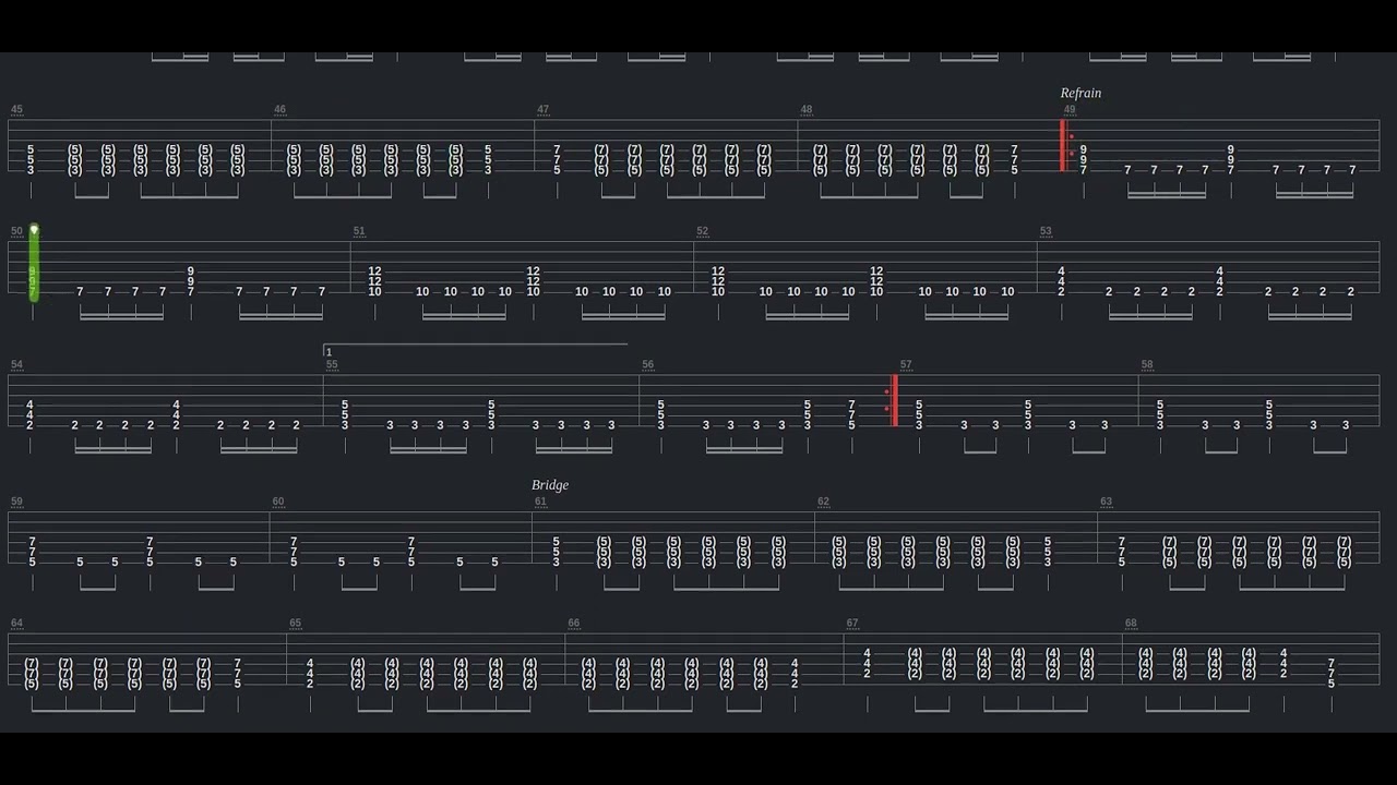 Mr Clean Tab by Millencolin + Guitar only + Guitar tab - YouTube