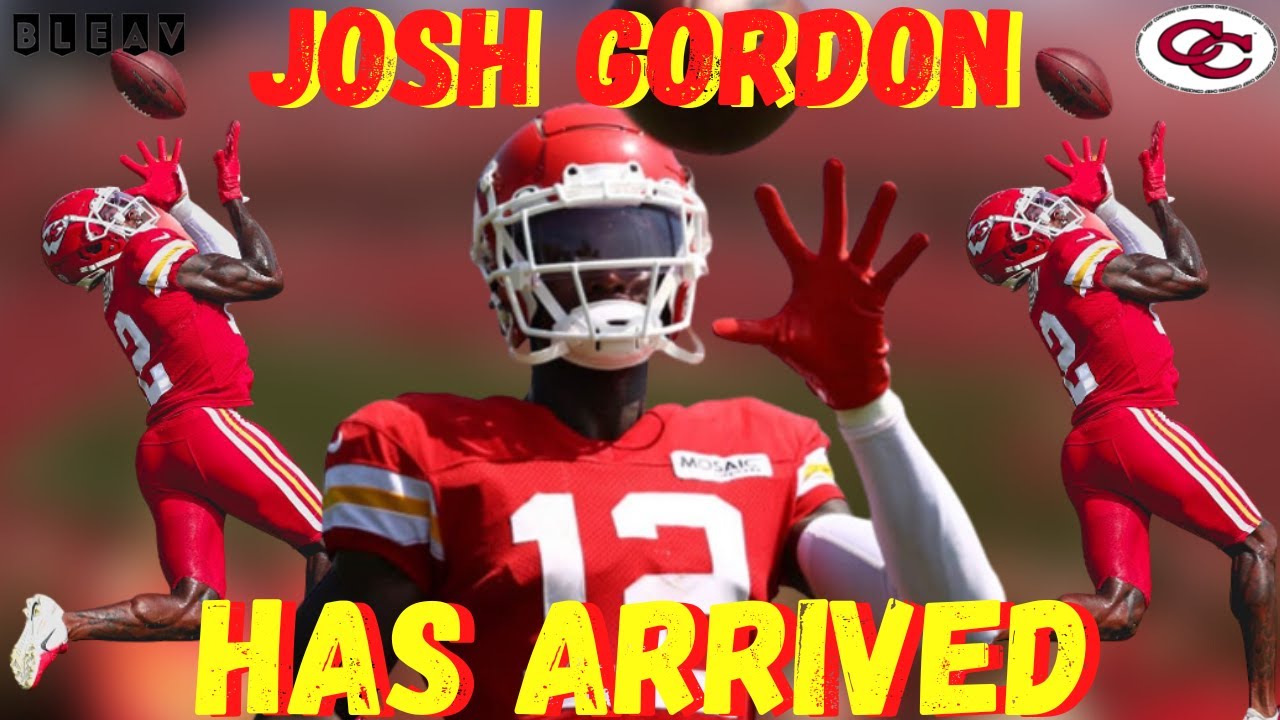 Josh Gordon Is Officially Back - Gordon Looks Impressive At Chiefs ...