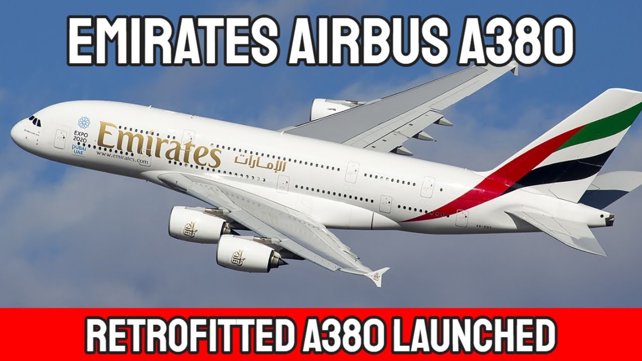 Retrofitted A380 Launched - YouTube