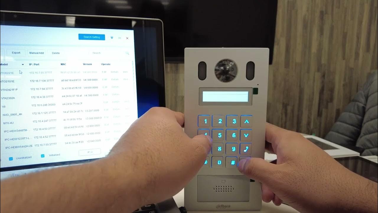 Configuración de VDP IP Dahua para Edificio - YouTube