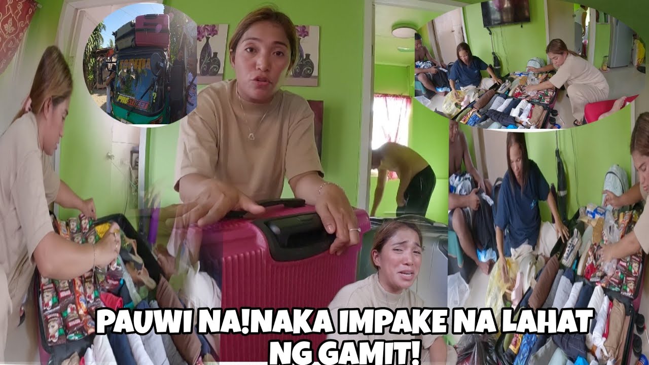 MAG PAPAALAM NA+NAKA IMPAKE NA LAHAT NG GAMIT PAUWI NA|🇫🇮 ️🇵🇭PAALAM ...