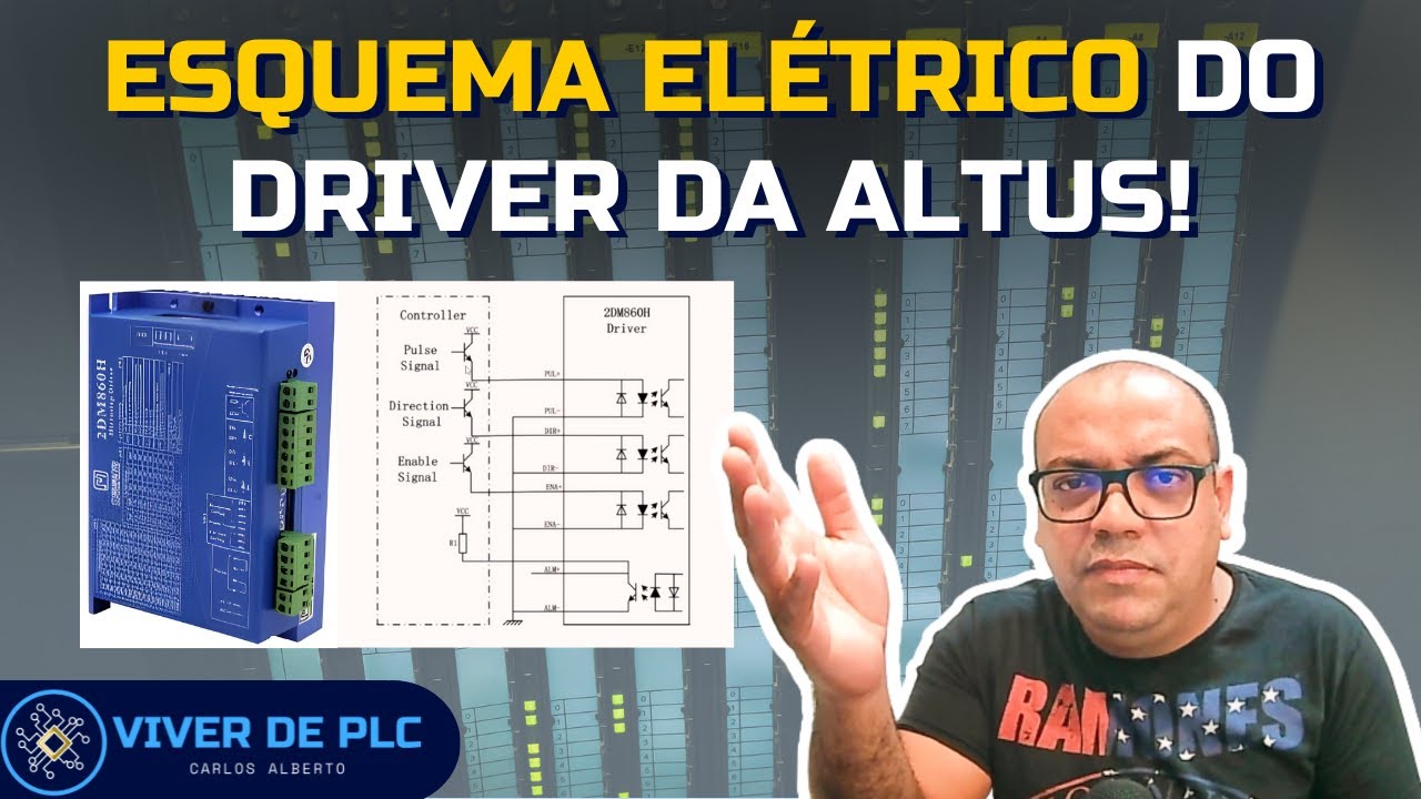 Esse é o Esquema Elétrico do Driver da ALTUS! | VIVER DE PLC - YouTube