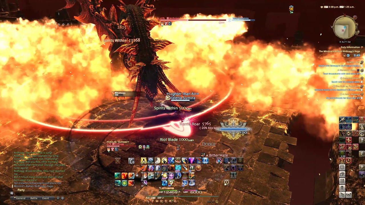 Final Fantasy XIV: Shadowbringers Nidhogg's Rage Solo (PLD) - YouTube