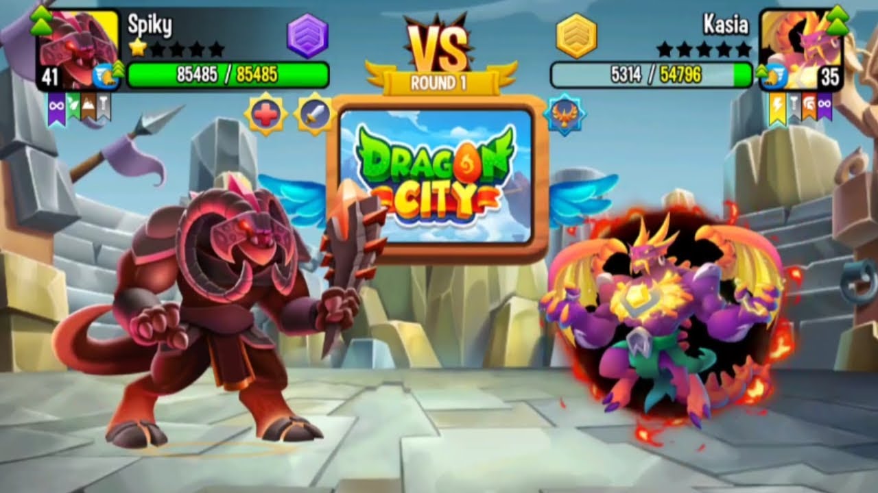 THE PERFECT VICTORY in ARENA BATTLE - DRAGONS BATTLE - DRAGON CITY ...