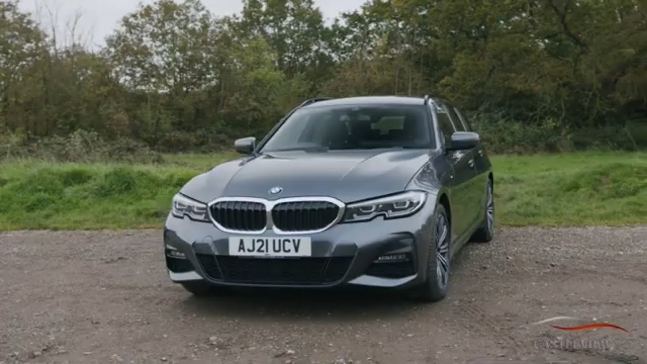 Grey BMW 3 Series 5dr Estate - YouTube