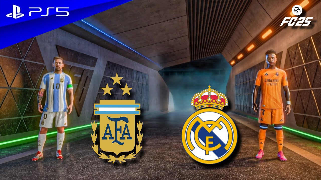 Argentina Vs Real Madrid - Country Vs Club Friendly Match - YouTube