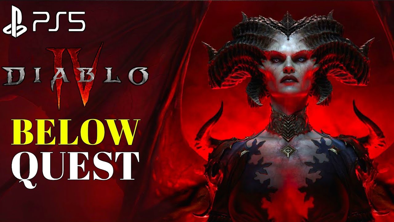 PS5 Diablo 4 Below Gameplay Walkthrough| Diablo IV Below Quest Full ...