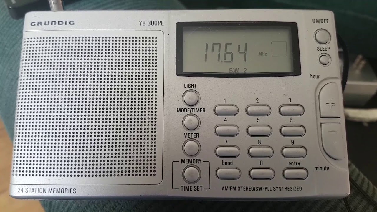 African pathways radio received on Grundig YB300PE 17640 Khz Shortwave ...
