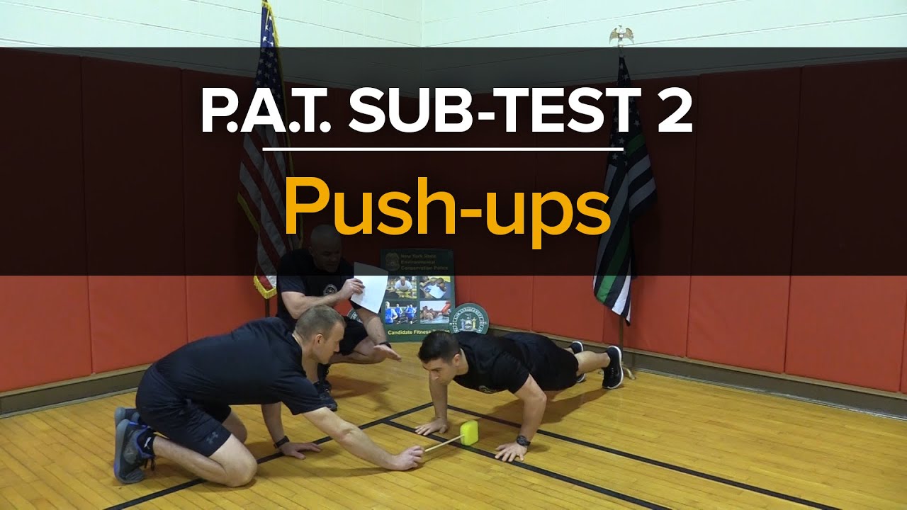 DEC Police Officer Candidate Physical Ability Sub-Test 2: Push-ups ...