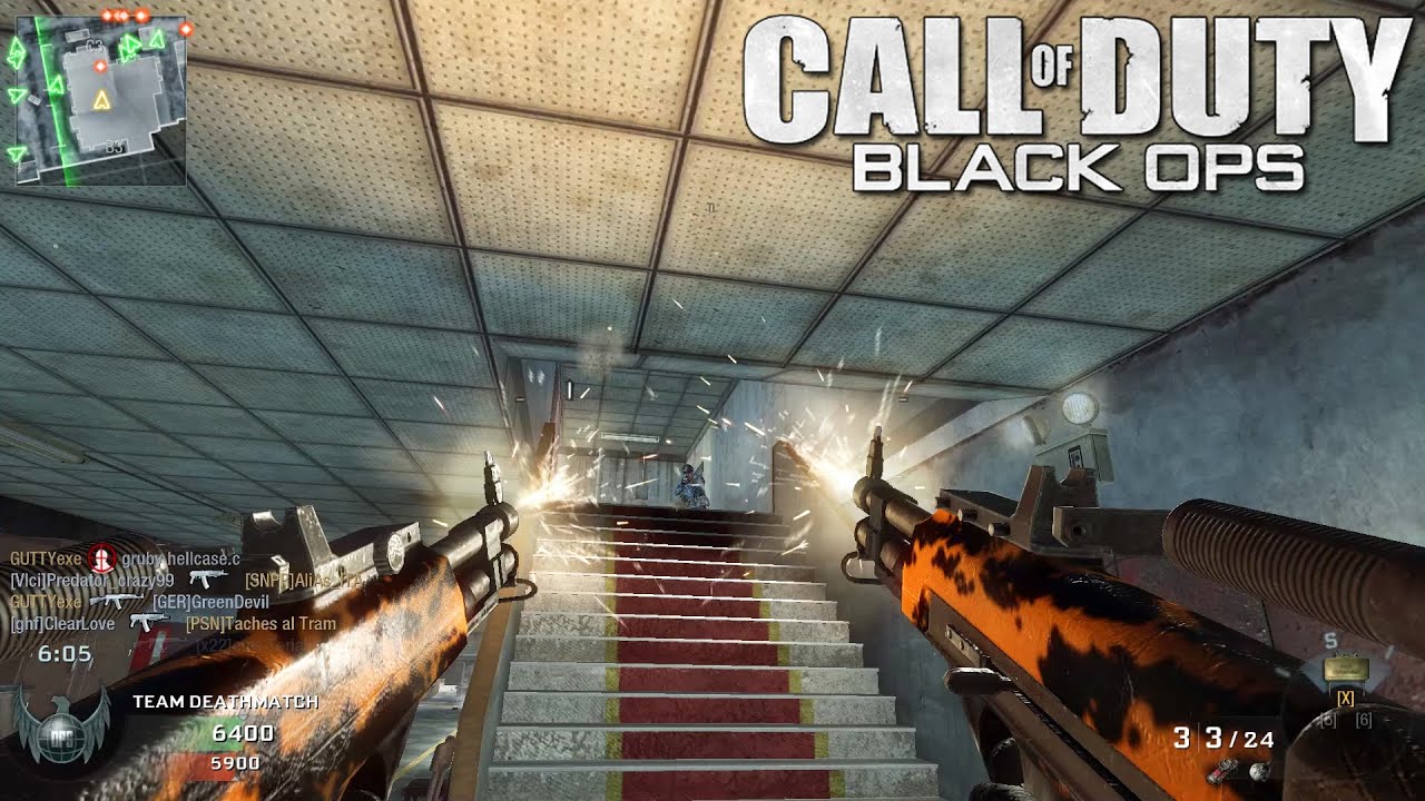 Call of Duty Black Ops - Multiplayer Gameplay Part 55 - Team Deathmatch ...