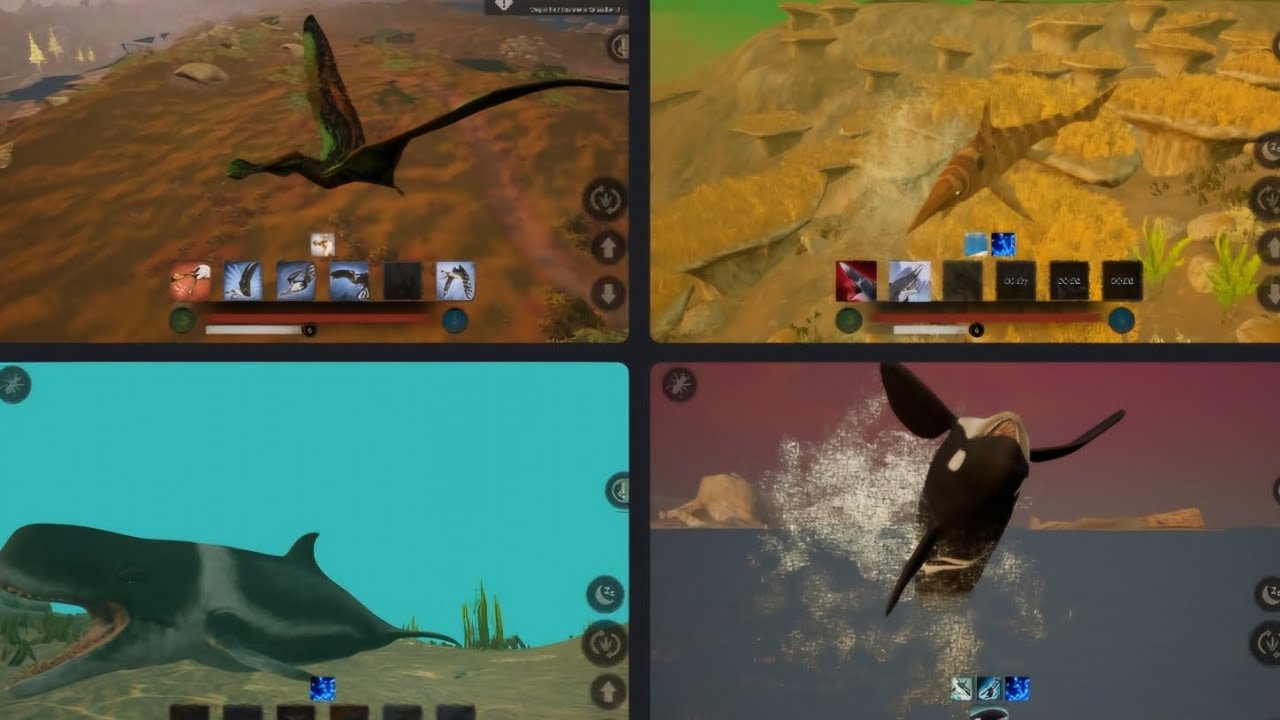 path of titans mod review of Tropeognathus Helicoprion Livyatan and ...