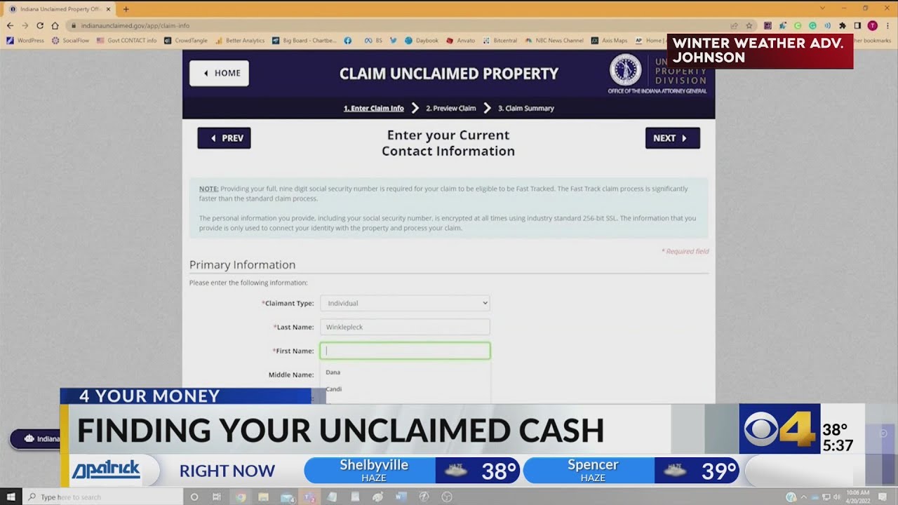 Do you have unclaimed money held by the government? - YouTube