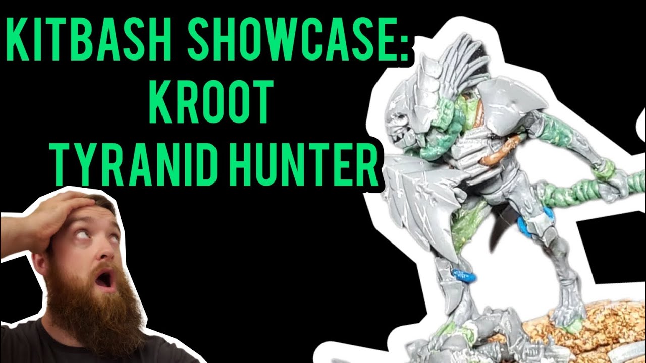 Kitbash Showcase: Kroot Tyranid Hunter!! - YouTube
