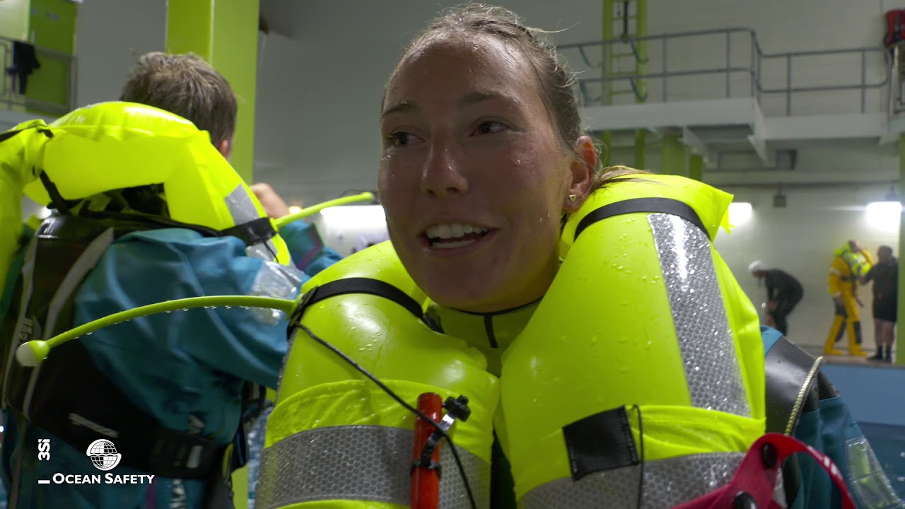 Ocean Safety SOLAS - ISO Liferaft Training UK - YouTube