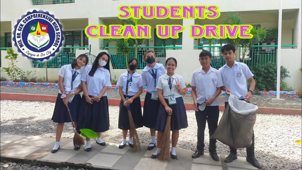 CLEAN UP DRIVE OF GRADE 10 STUDENTS #cleanupdrive #performancetask ...