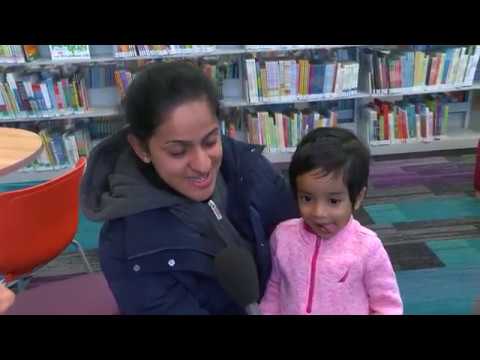 Marilyn Praisner Library Ribbon Cutting - YouTube