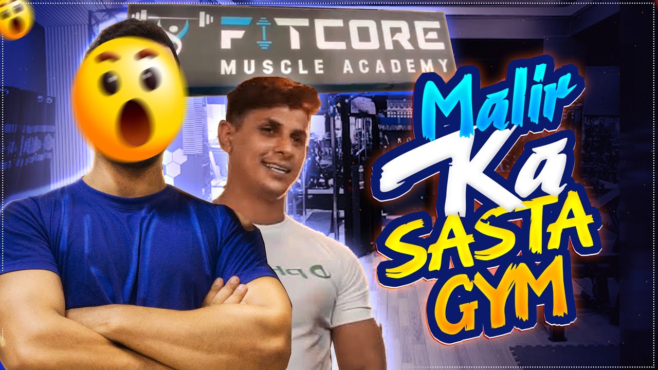 Malir Model Colony ka sbse Sasta Gym | Fitcore Muscle Academy - YouTube