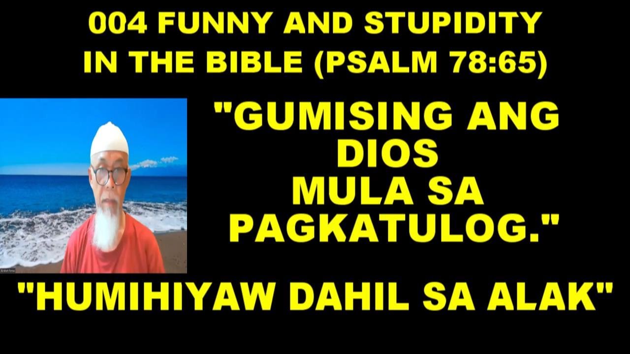 004 FUNNY AND STUPIDITY GUMISING ANG DIOS MULA SA TULOG - YouTube