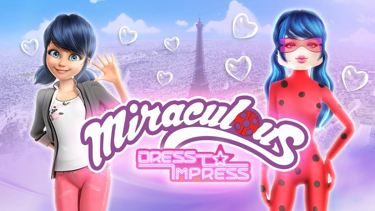 Dressing Up As MIRACULOUS LADYBUG Characters In DRESS To IMPRESS ROBLOX ...