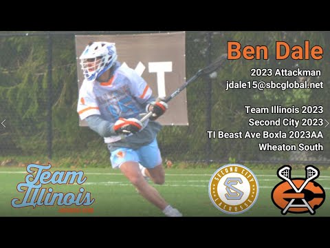 Ben Dale - Team Illinois 2023 - Attack, Second City, Beast Ave Boxla ...
