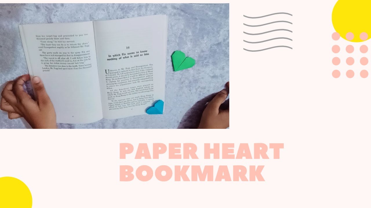 Learn How To Make Paper Heart Bookmark YouTube learn-how-to-make-paper-heart-bookmark-youtube