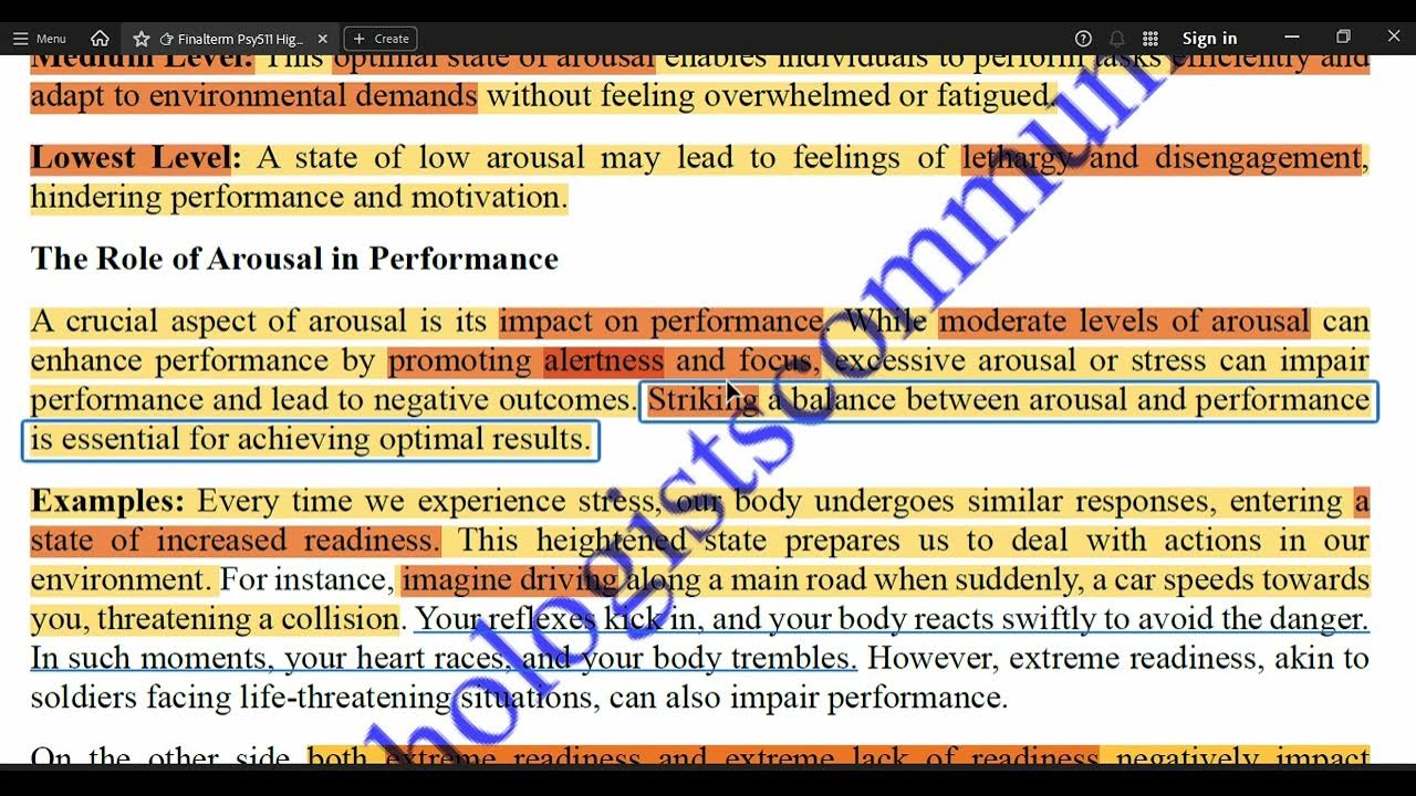 Updated PSY511 Environmental Psychology Short Lesson 23 | PSY511 ...