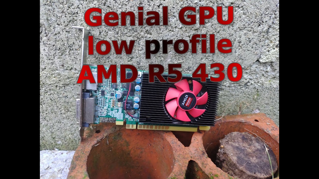 AMD R5 430, sera esta la nueva GPU del pueblo?! - YouTube