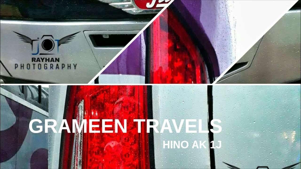 Grameen Travels - Hino AK 1J ( Interior & Exterior ) - YouTube