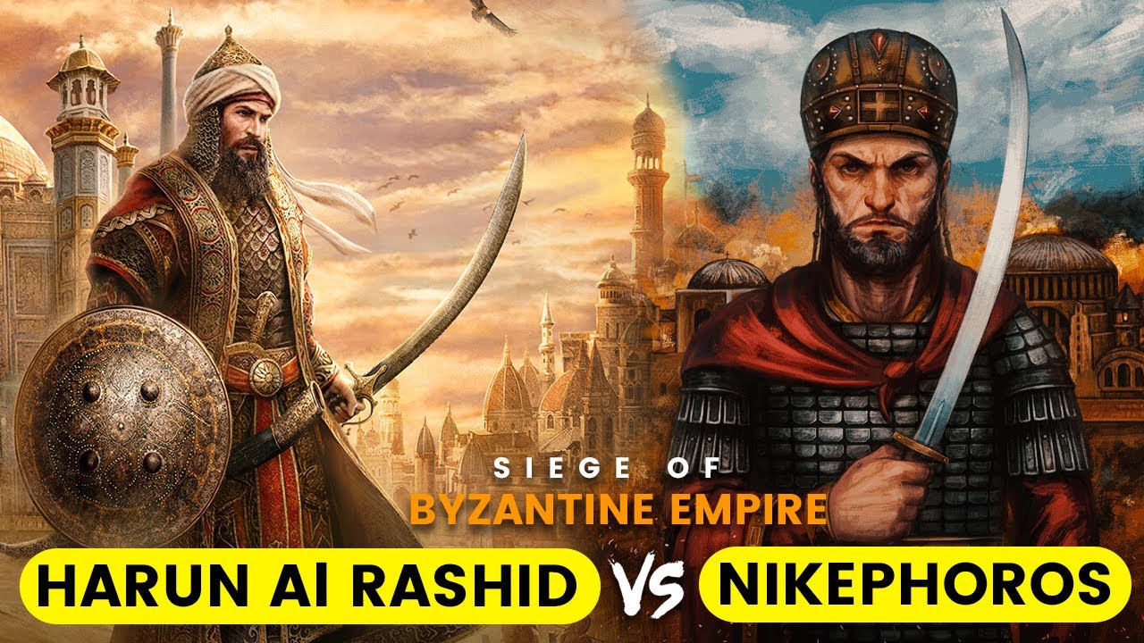 Khalifa Harun Al Rashid Ep28 | Siege of Anatolia Byzantine 806 HARUN VS ...