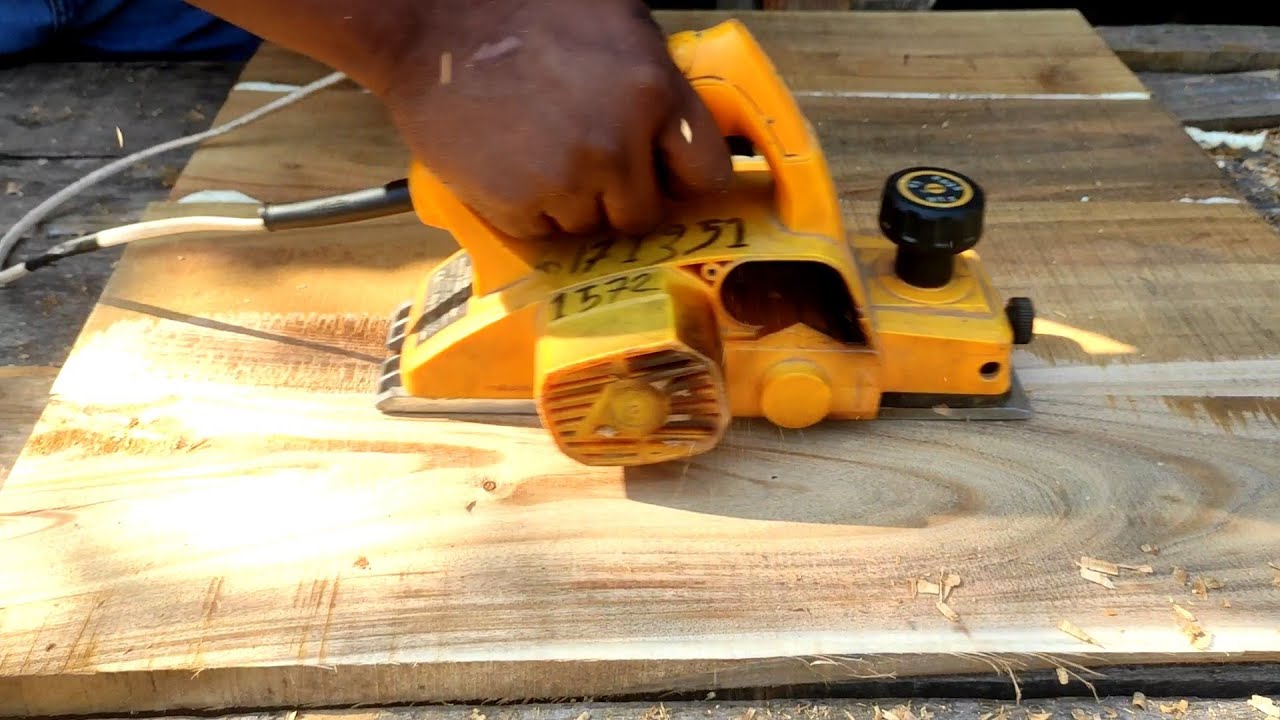 Grinding wood with planer machine | video episode 62 - YouTube