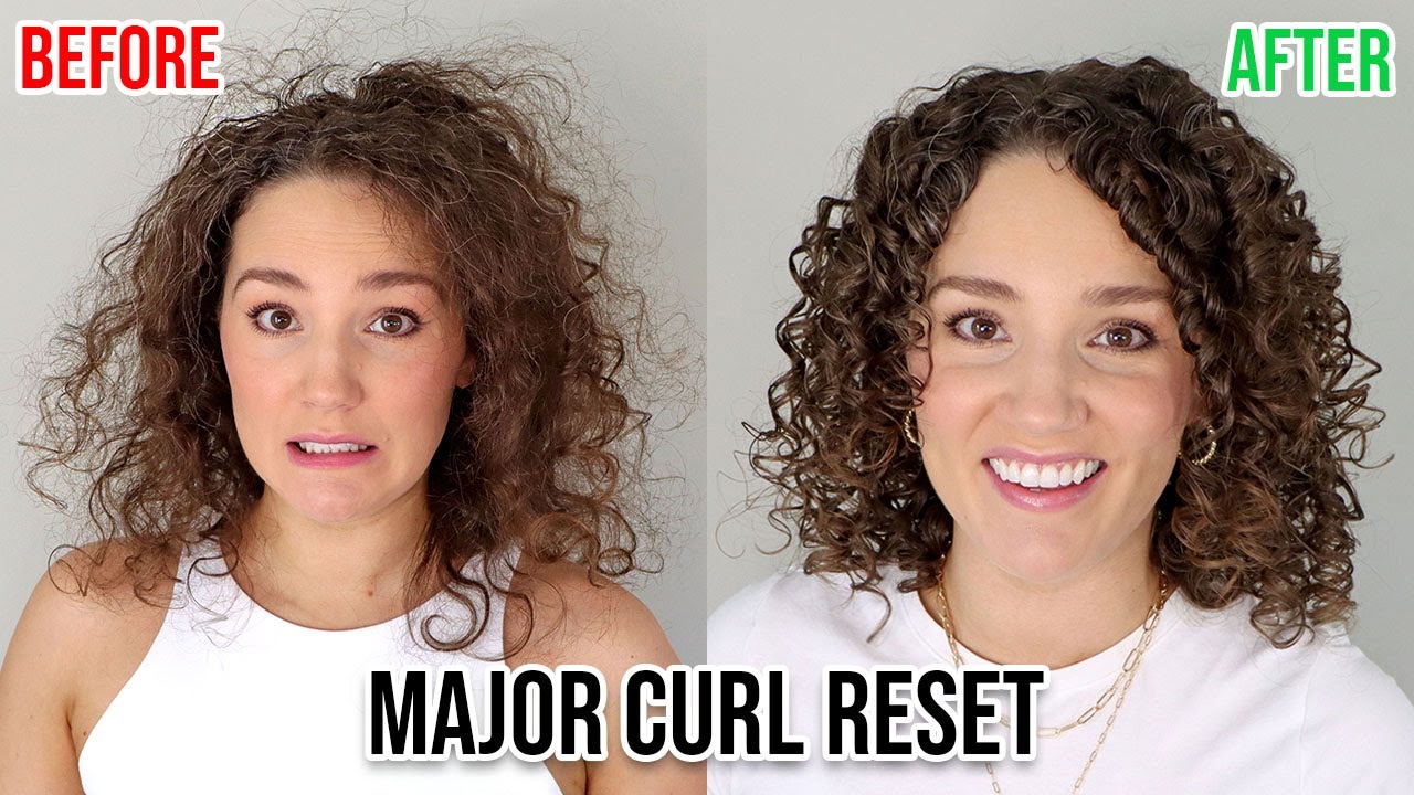 Curl Reset Routine for Stretched, Frizzy Curls | Curlsmith - YouTube