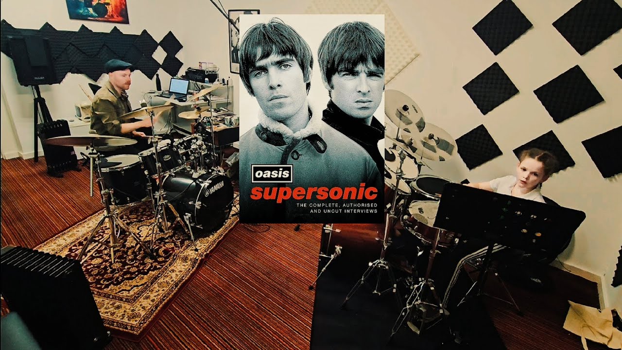 Oasis- Supersonic - Drums - YouTube