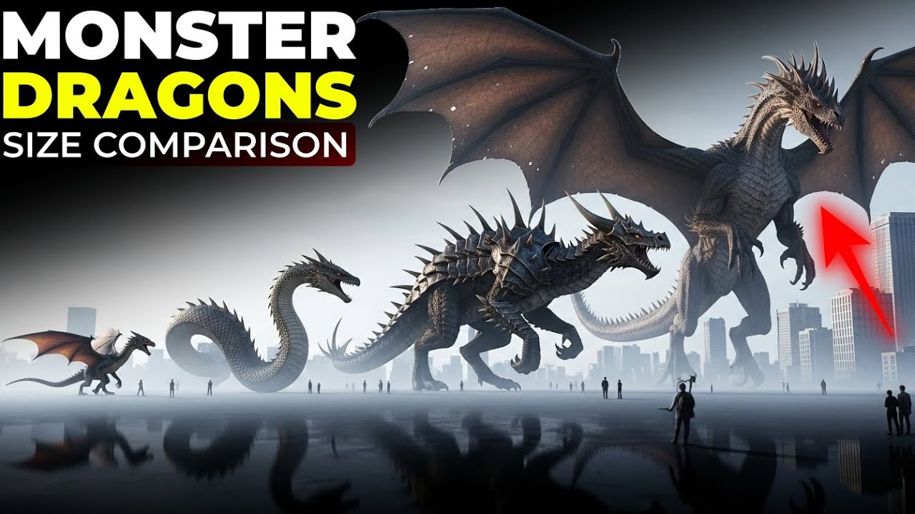 How Big Are Dragons? | Dragon Size Comparison 3D - YouTube