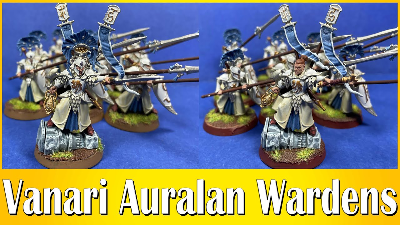 Joyful Painting - Facing my Deamons - Vanari Auralan Wardens - YouTube
