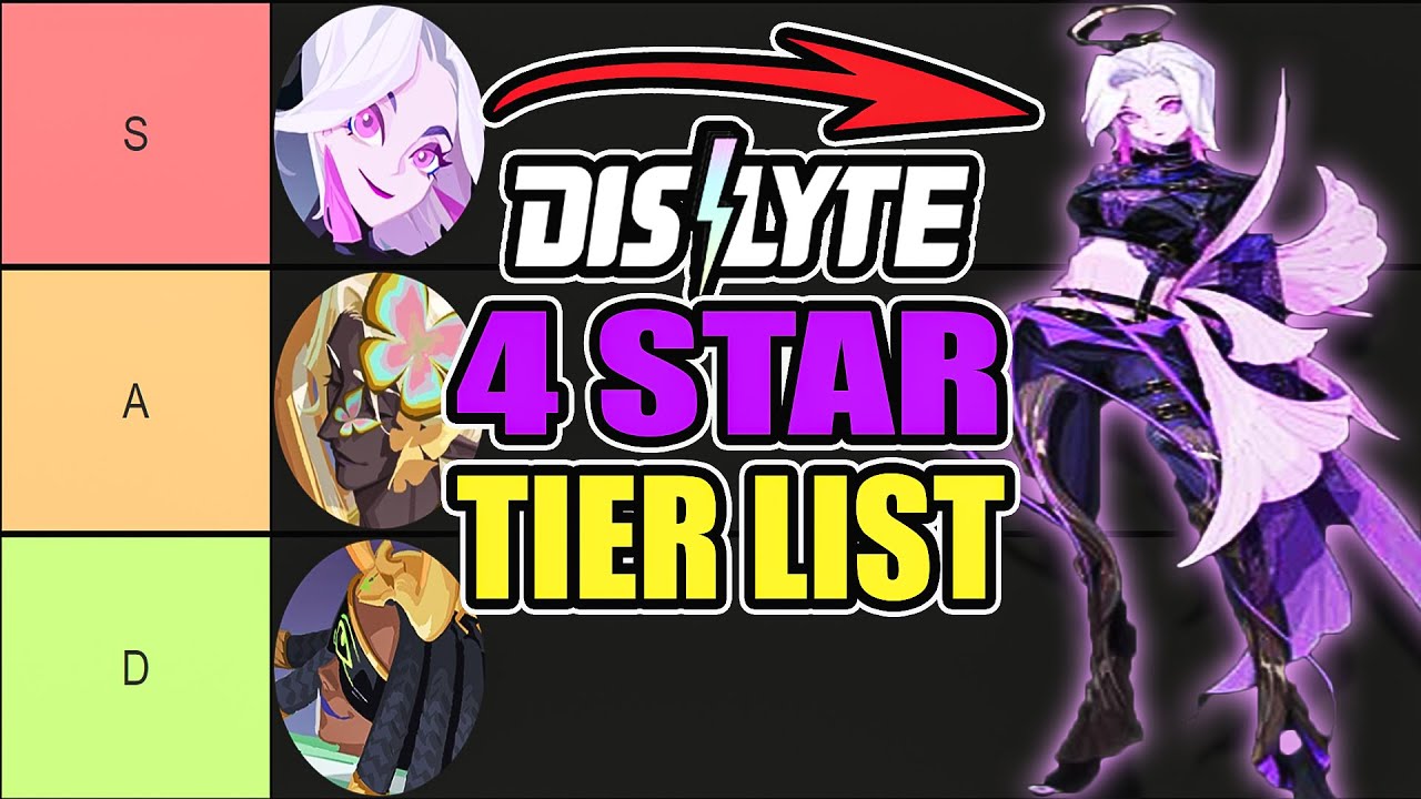 Dislyte - ULTIMATE 4 STAR TIER LIST! - YouTube