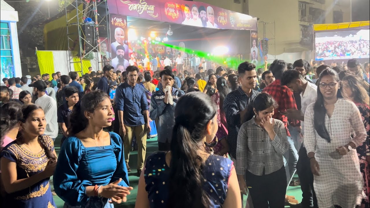 Navratri Garba Dance || Kamothe Garba 2023 || Navratri Ustav Kamothe ...