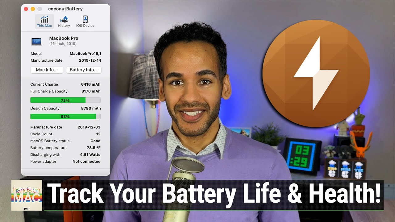 coconutBattery: Track Your Apple Battery Health - Mac, iPhone, iPad ...