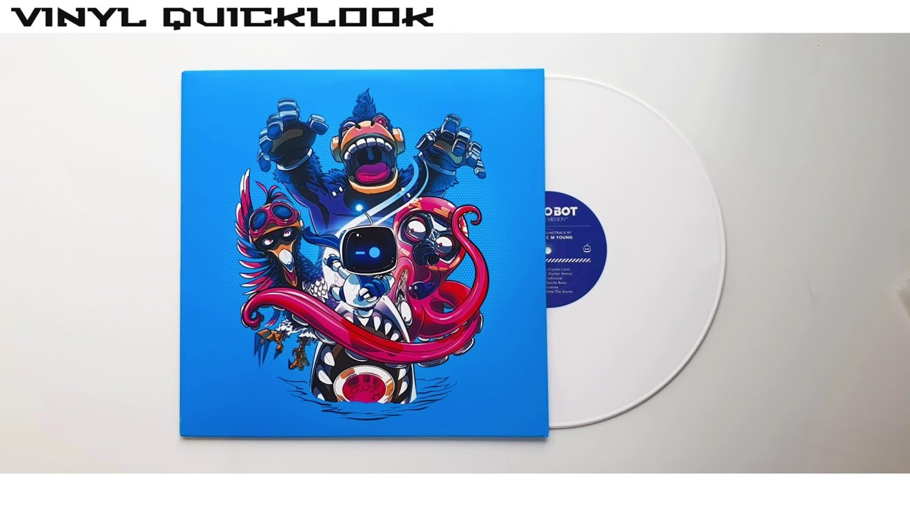 ASTRO BOT Rescue Mission Vinyl Record Soundtrack Unboxing PlayStation ...